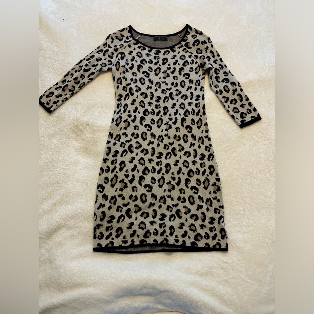 Cheetah Print Dress - Gem